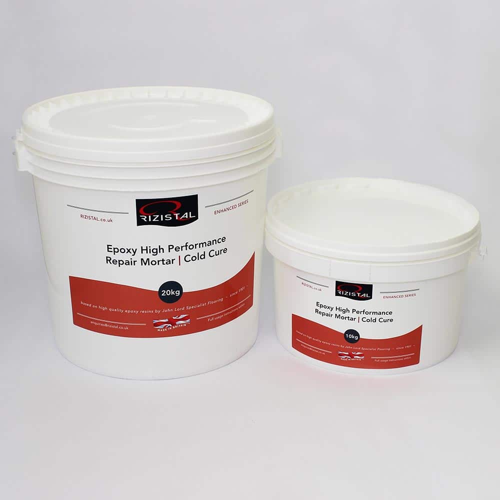 Rizistal Epoxy Concrete Repair Mortar | Cold Cure 10 Colours