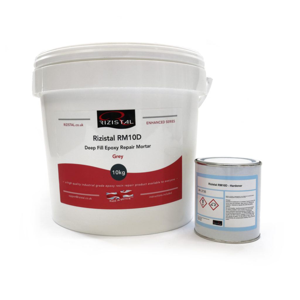 Rizistal Deep Fill Epoxy Resin Concrete Repair Mortar
