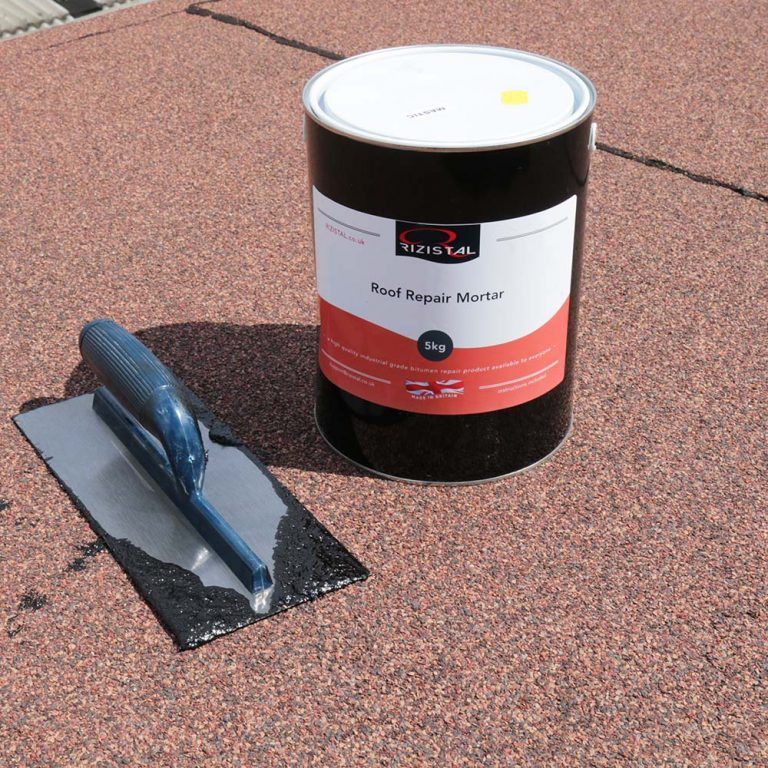 Bitumen Roof Repair Mortar - Rizistal RF850 | Rizistal